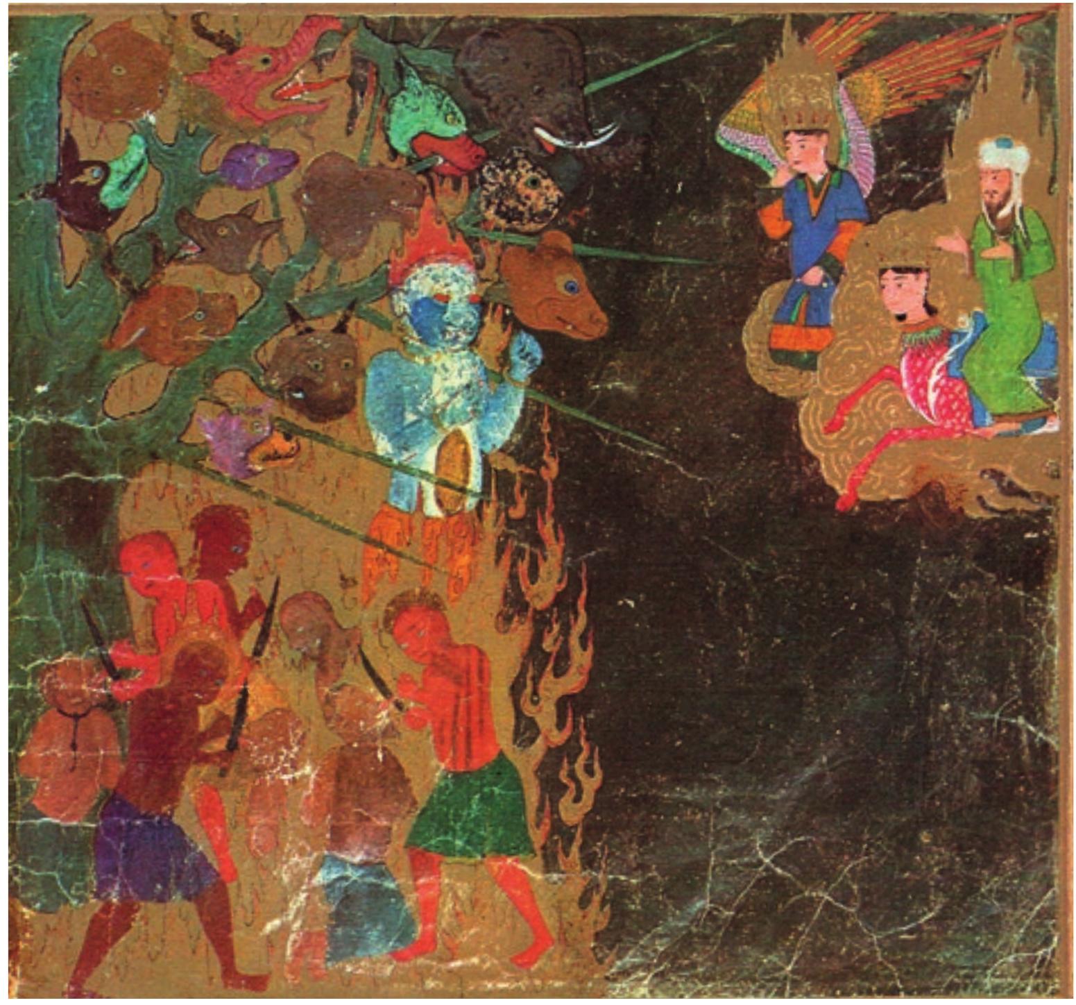 While depictions of hell may have been made prior to 1300,