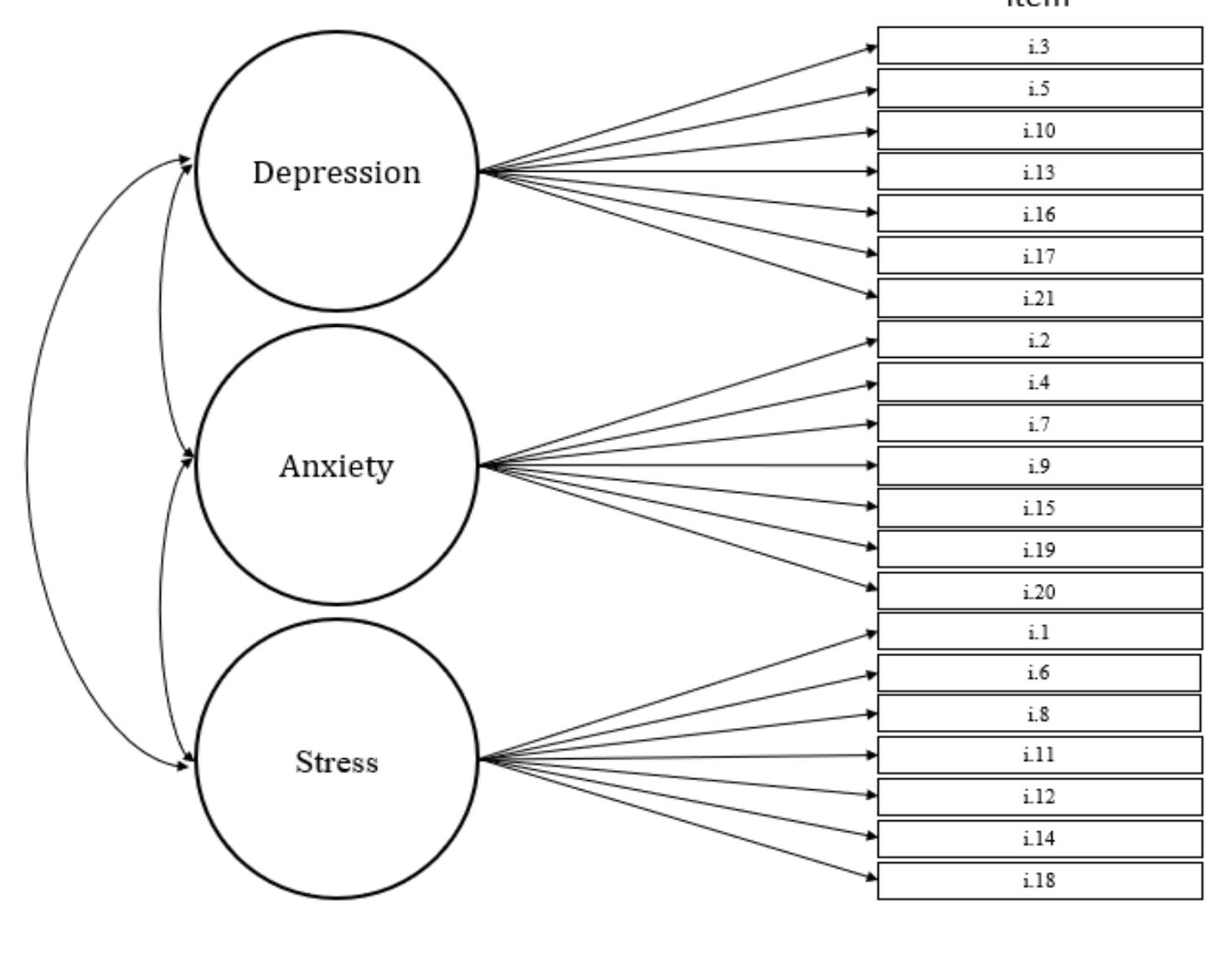 Dass-21 model test results