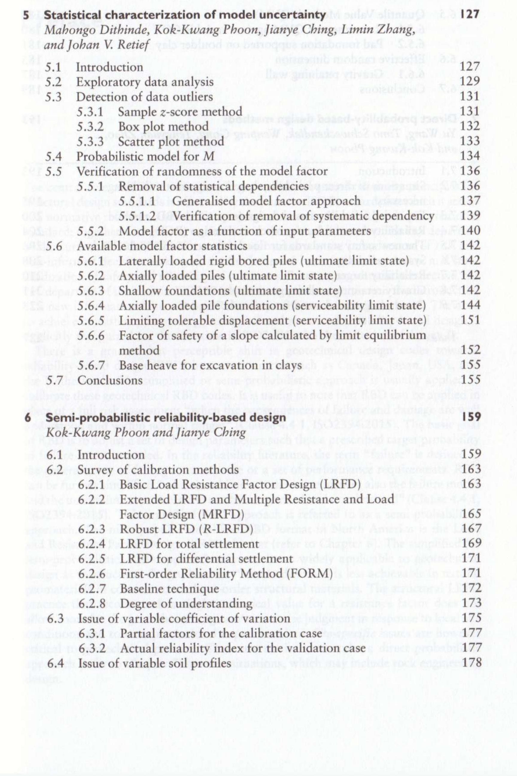 Figure 1 - Reliability of Geotechnical Structures in ISO2394