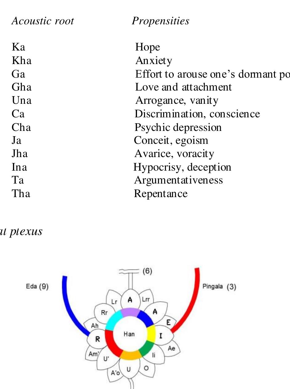 Figure 7 - Human’s Plexus Systems and “Nikola Tesla’s 369