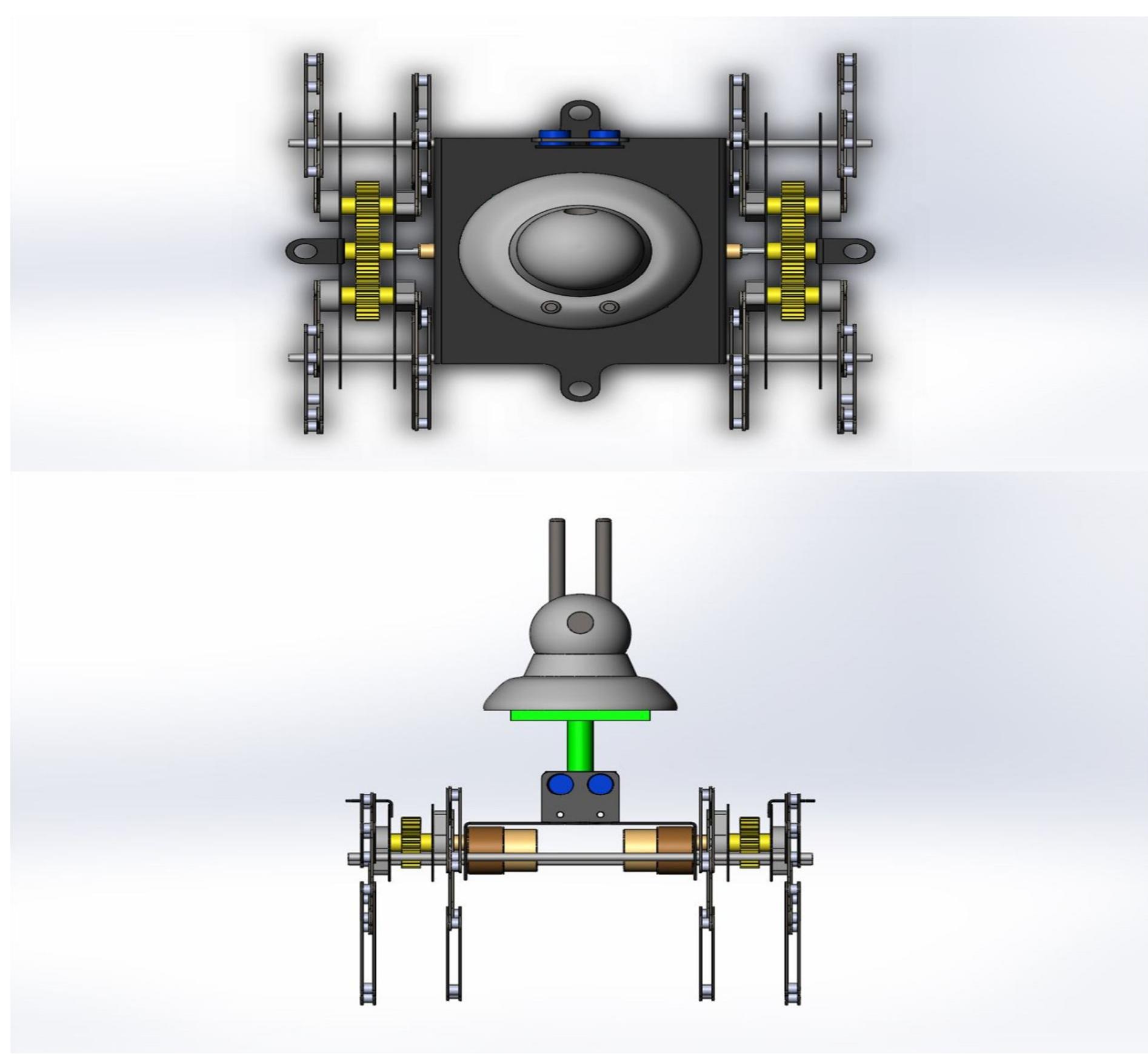 Figure 10 - Design and Synthesis of Eight-Legged Spider