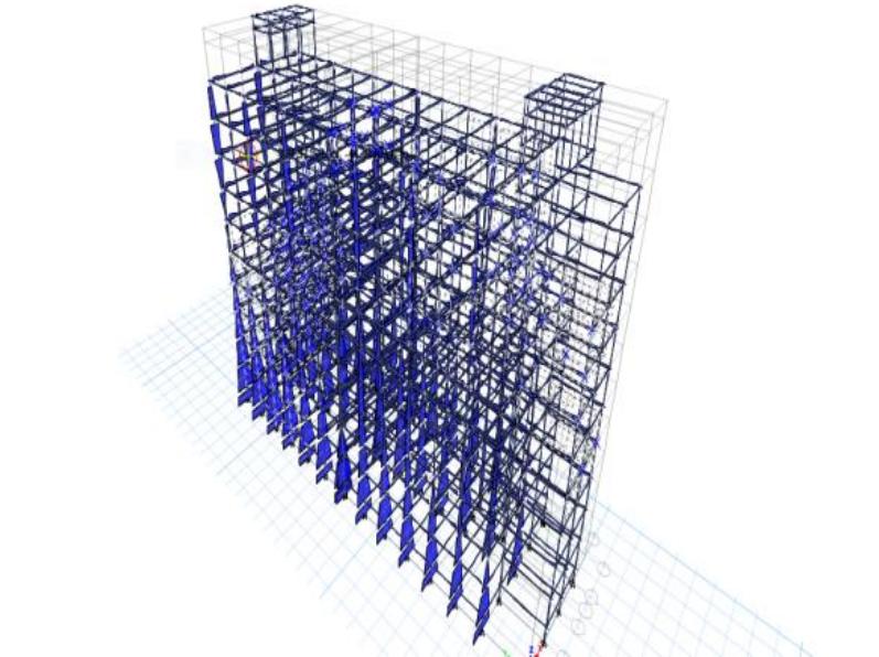 Shear force and bending moment diagram
