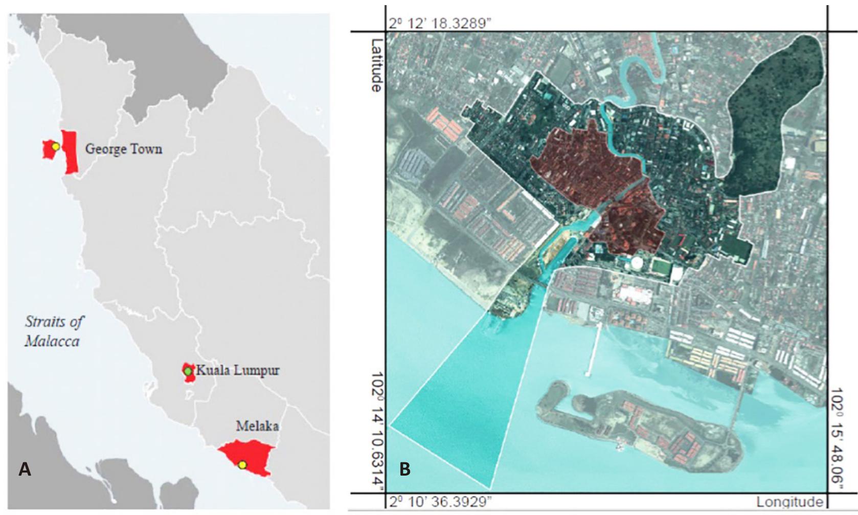 Figure 1 - from Historic Cities of The Straits of Malacca