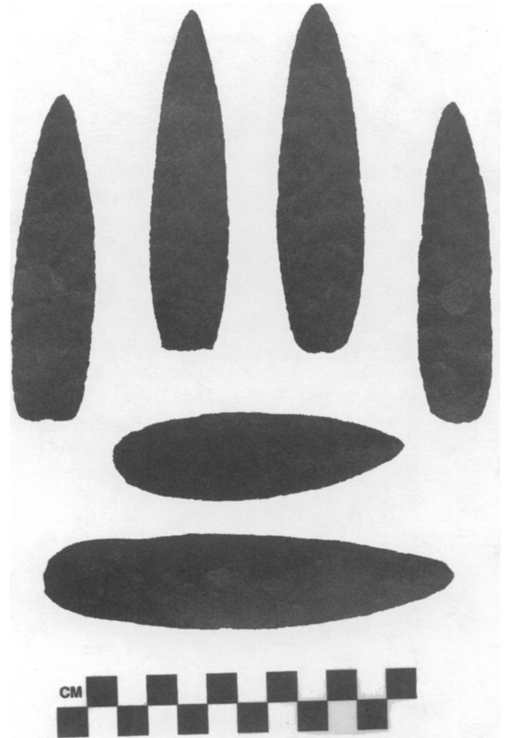 Selected examples of kriesel cache bifaces that were likely