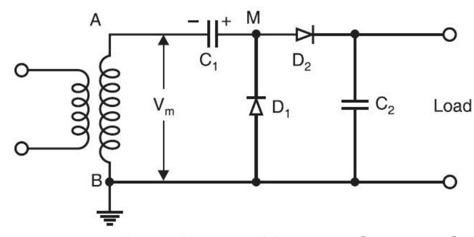 -1 shows the well known device structure for the voltage