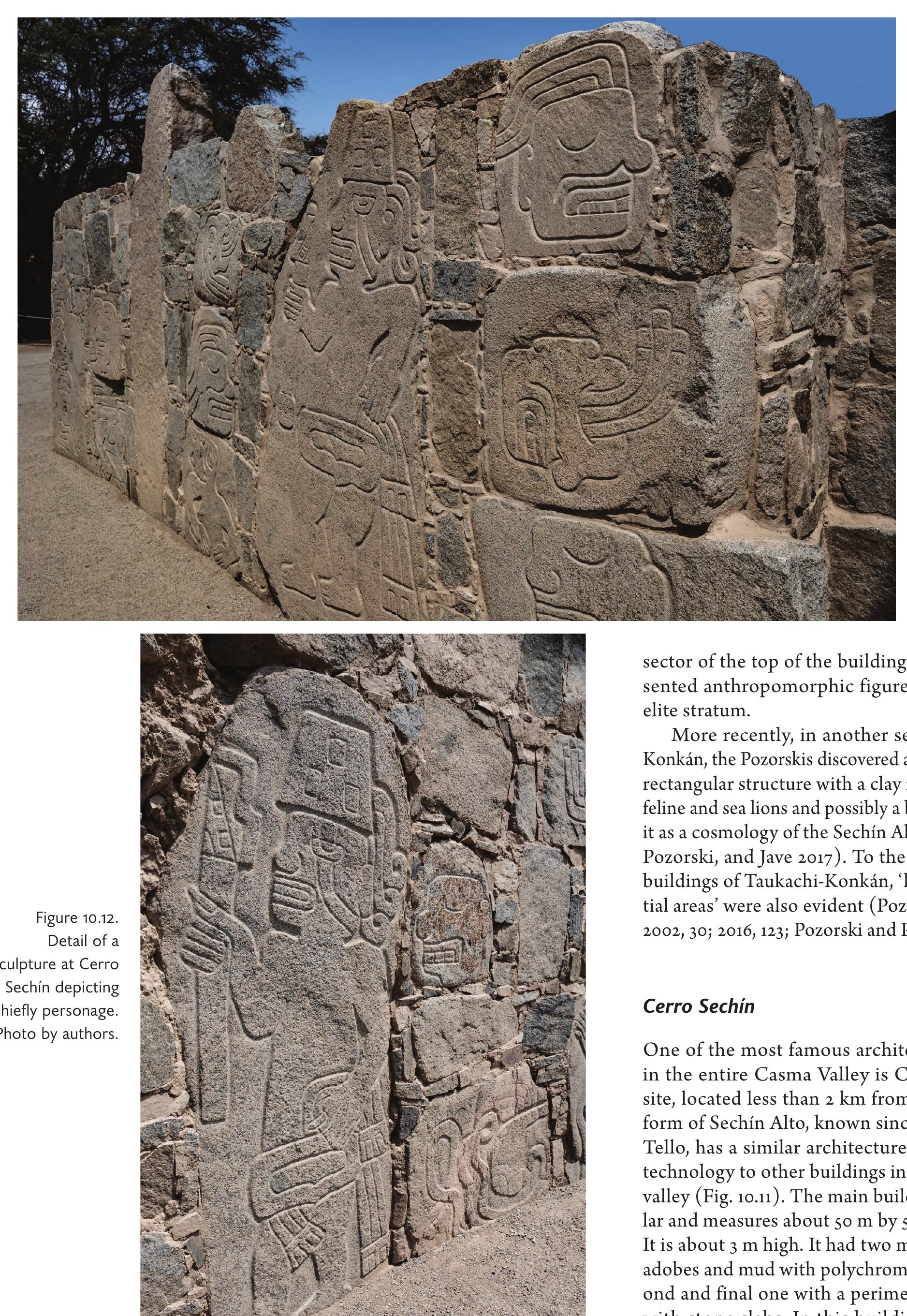 Figure 11 - The Sechín Alto Complex in the Pre-Hispanic