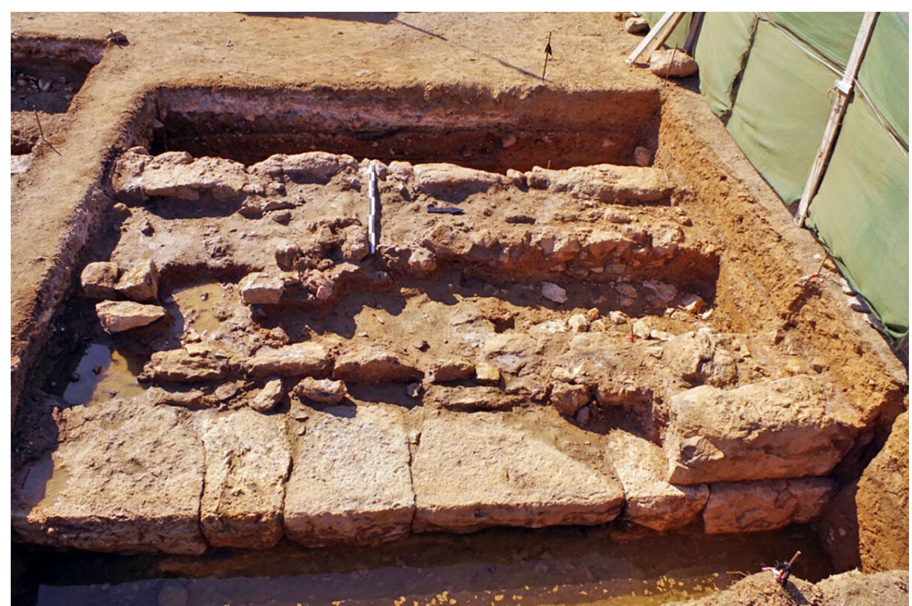 3.29. ambelakia bay. partial view of the e face of the