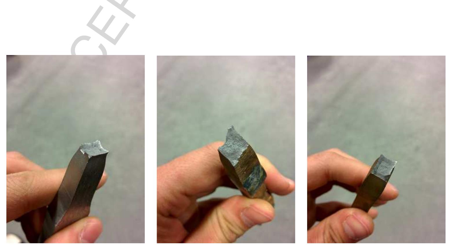 Hardness measurements across weld cross sections figure 13: