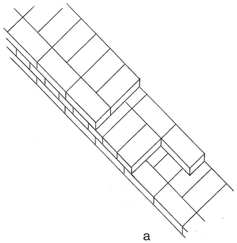 Alternative system for a wall with dimensions like