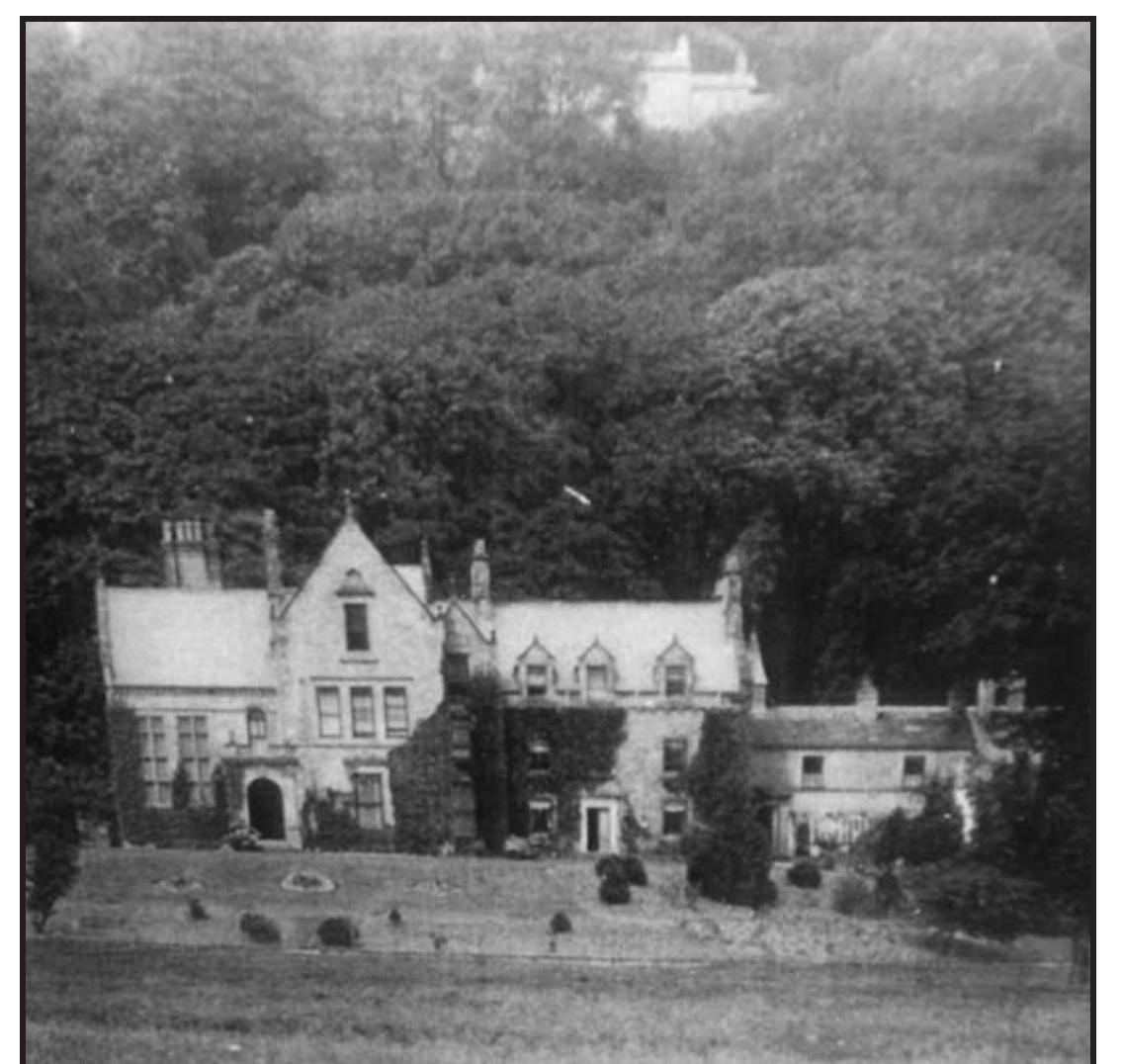 The rookery, built in stages between 1850-187( by the lodge