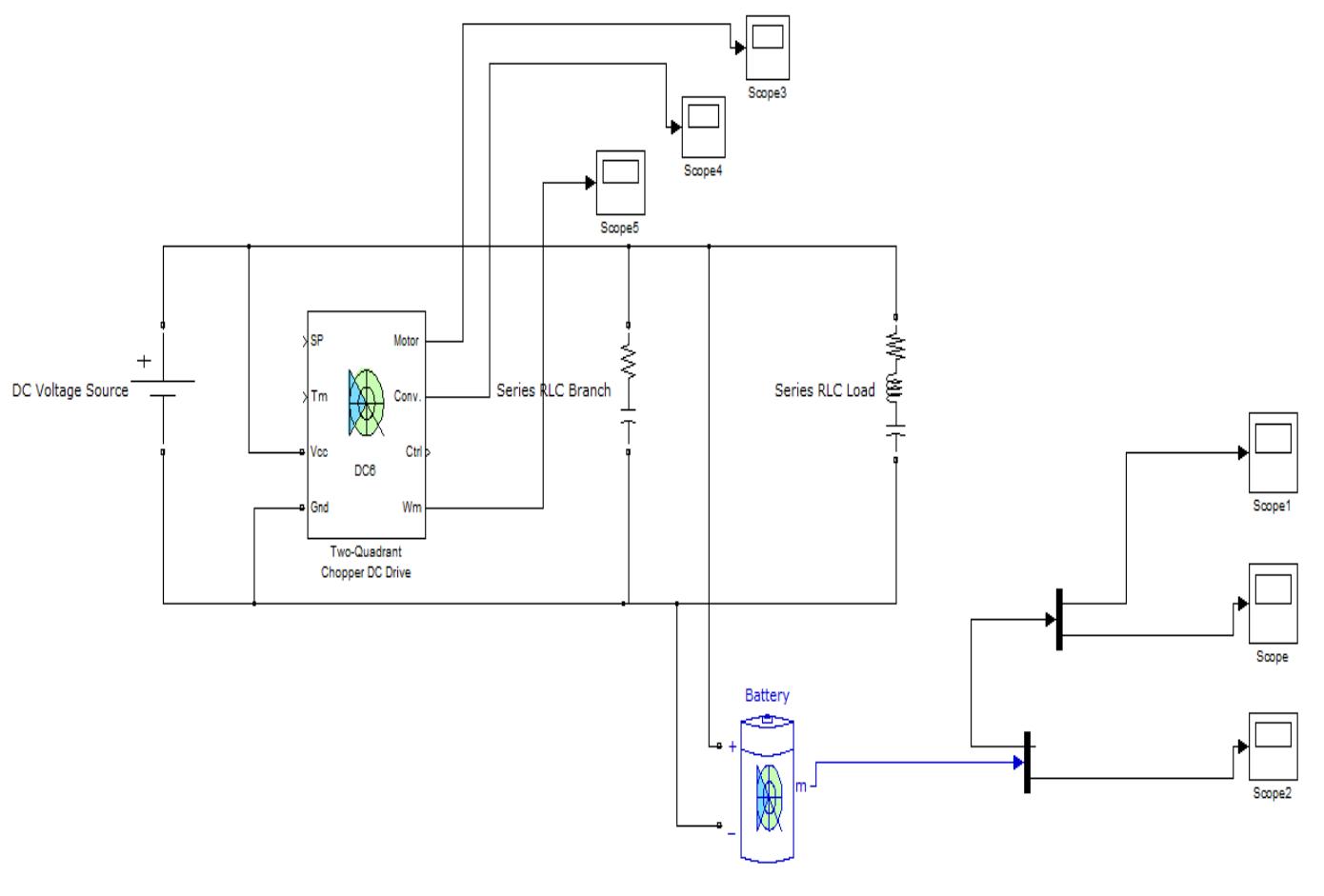 Modeling of battery-super capacitor with converter battery