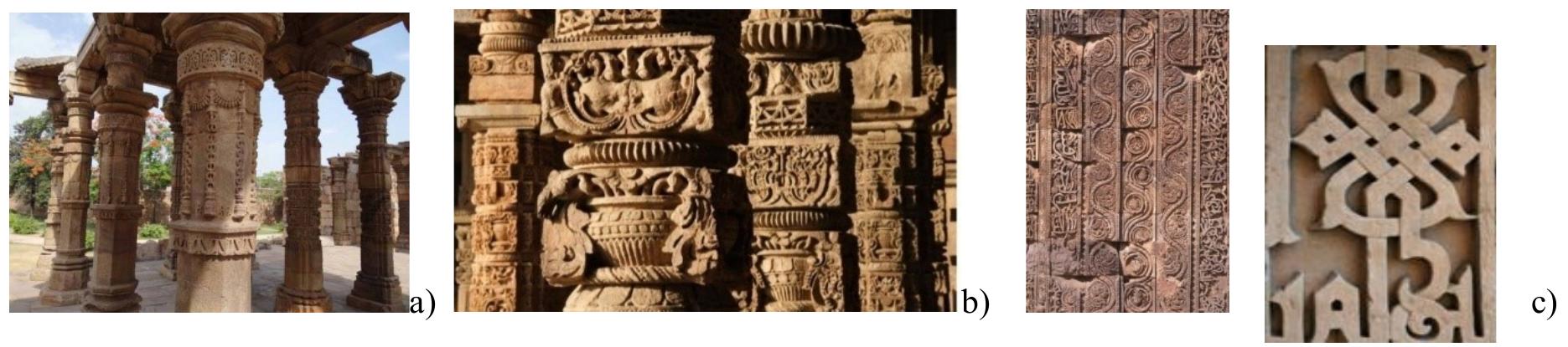 Figure 5 - The Architecture plan of Qutb Complex (Delhi) and