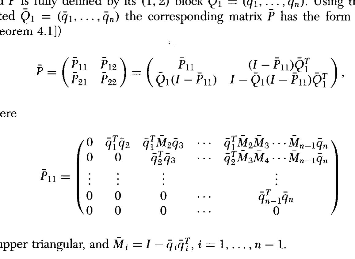 Figure 2 - Numerics of Gram-Schmidt orthogonalization