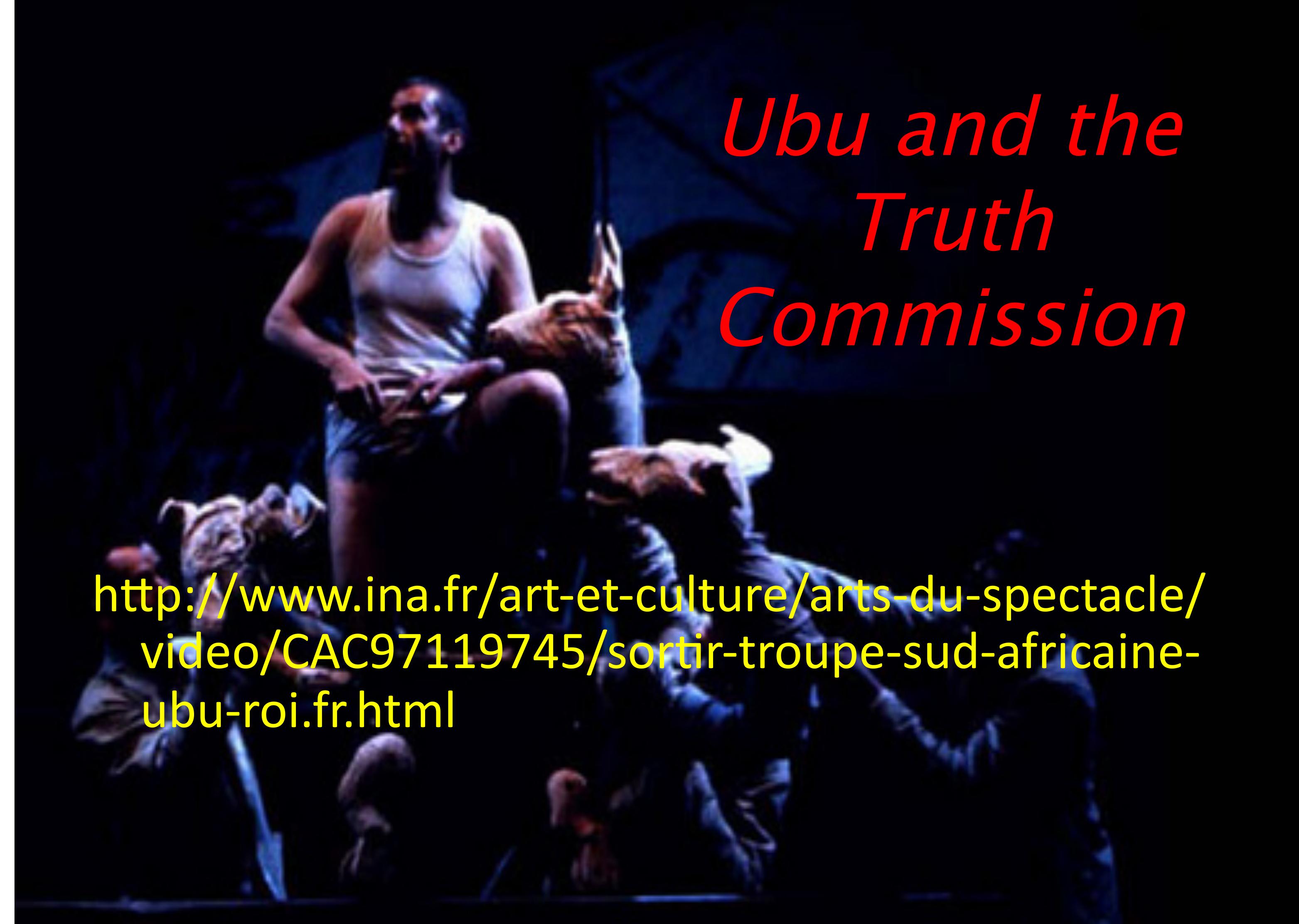 (PDF) Ubu and the Truth Commission