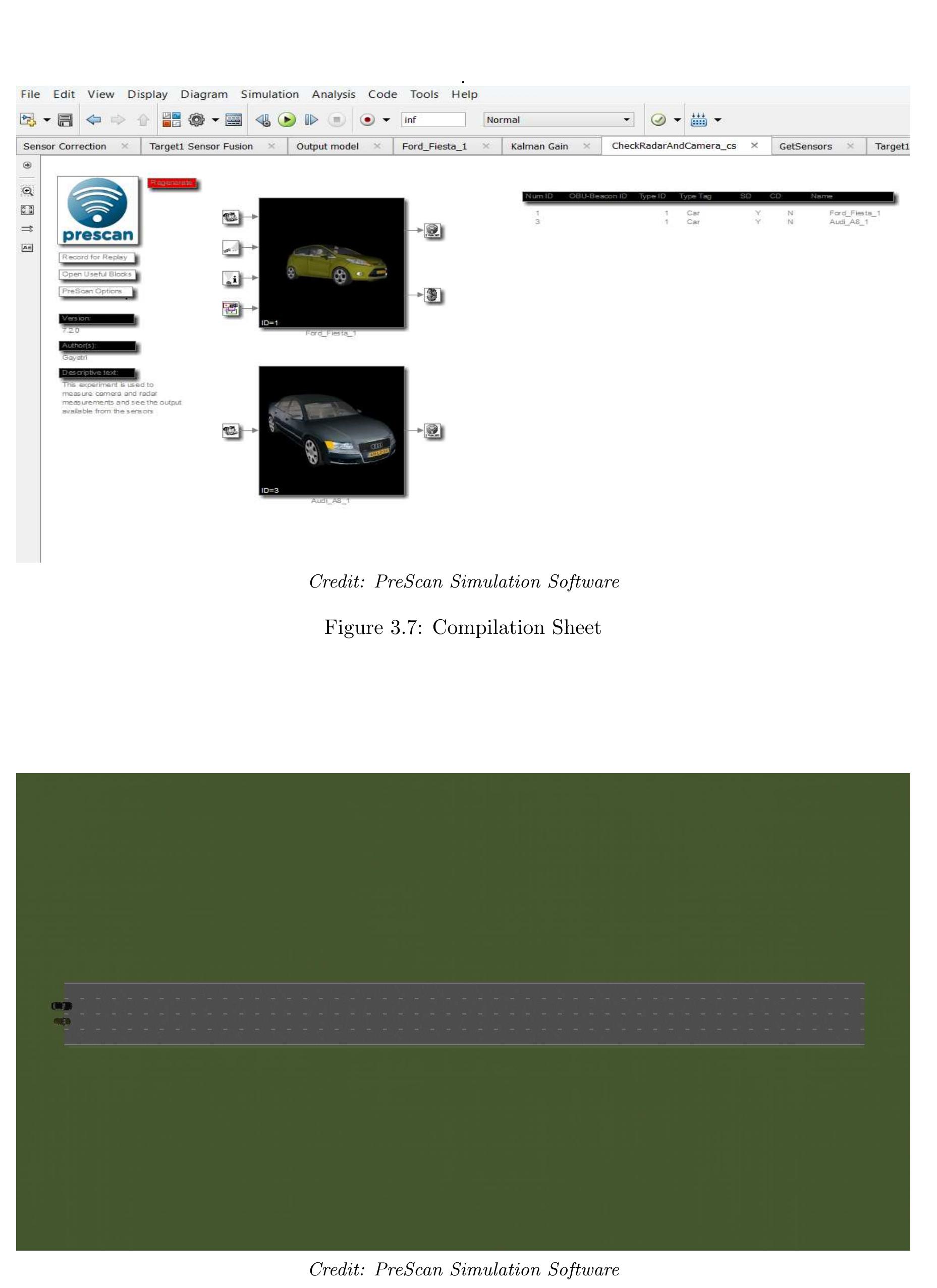 Figure 11 - Calculation of collision probability for