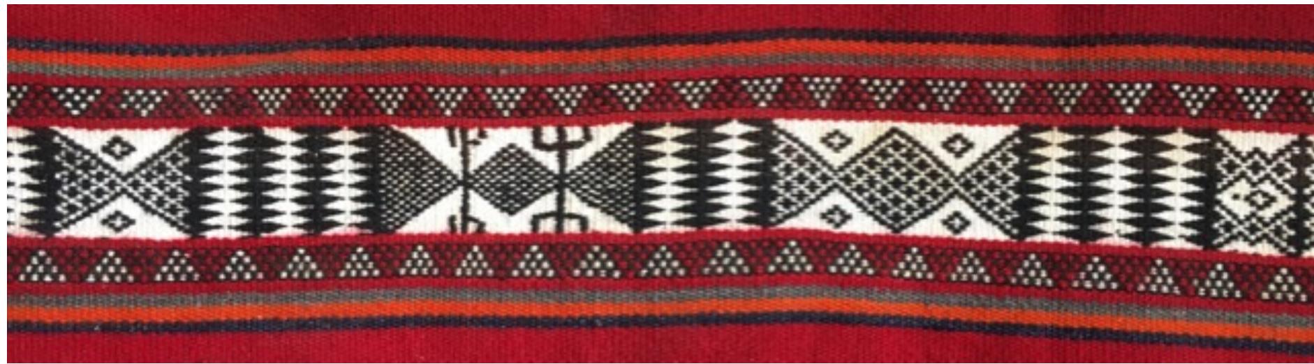 Figure 2 - Traditional Bedouin al-Sadu Weaving and New