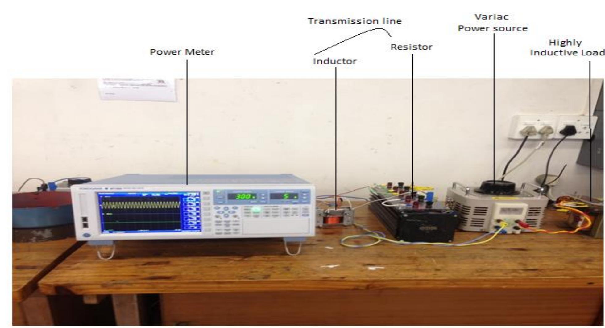 6 the pictorial bench setup for active method.
