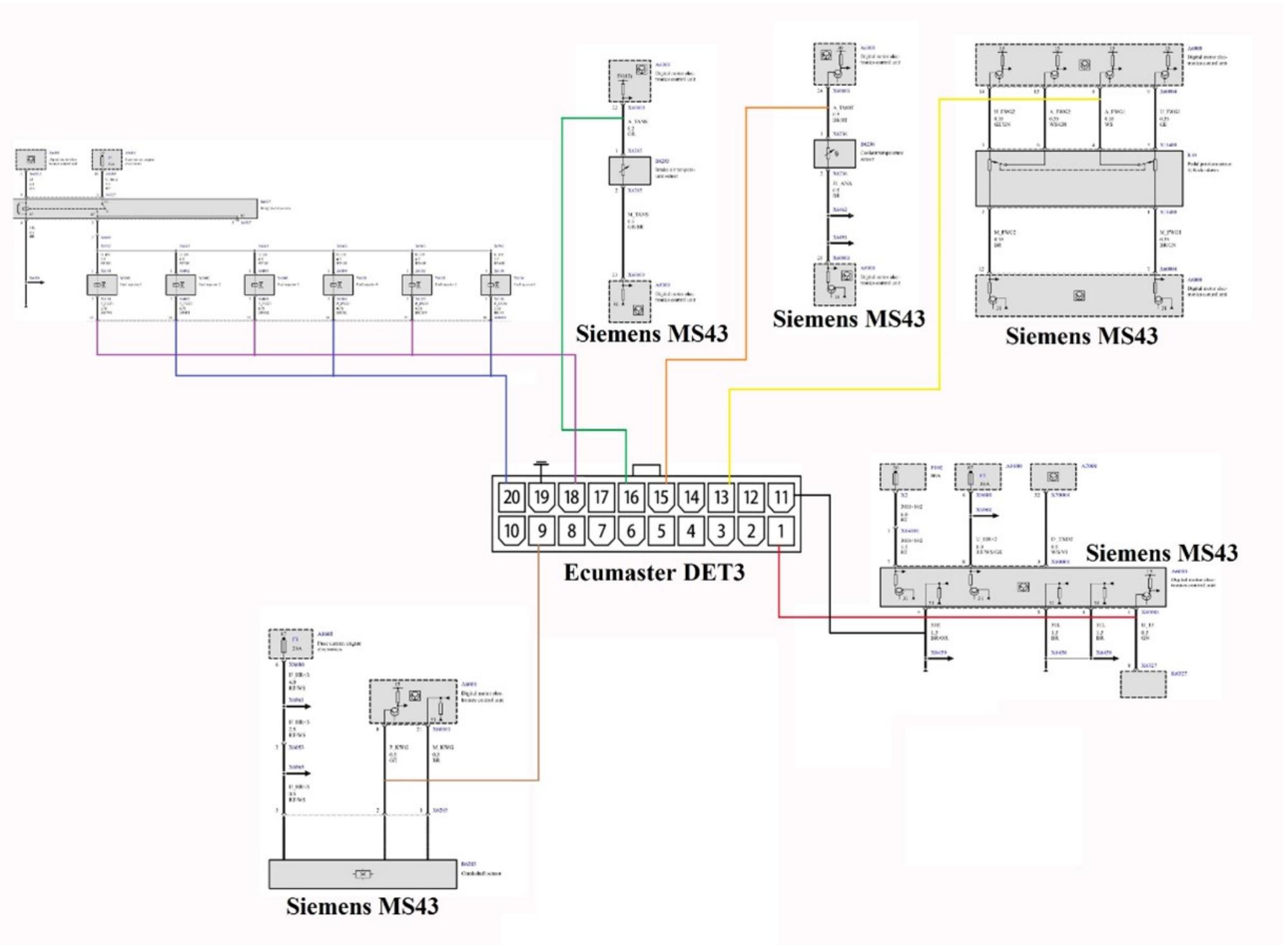 Remapping and simulation of efi system for si engine using