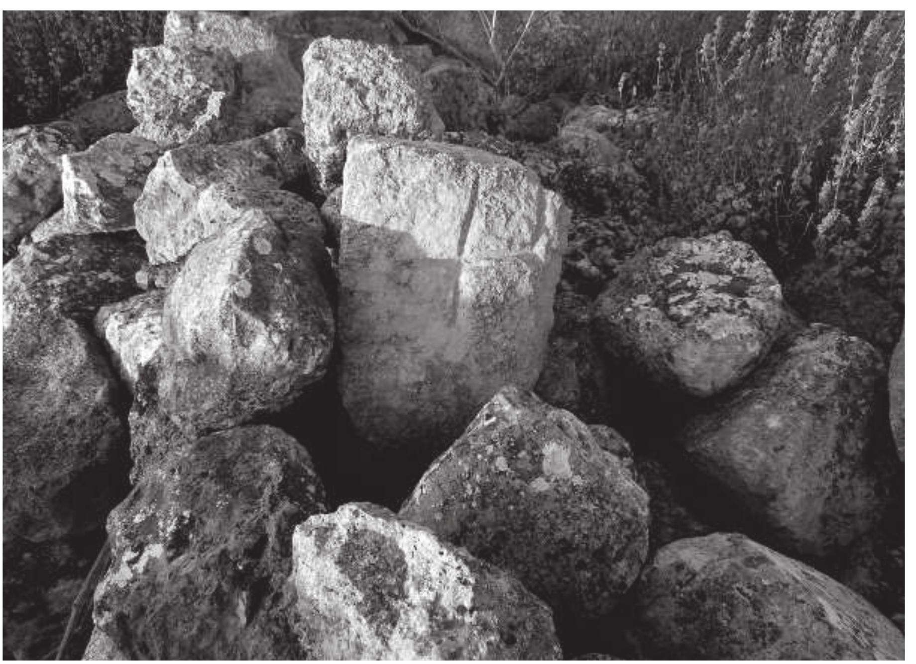 Fic. 11. block with an engraved cross.