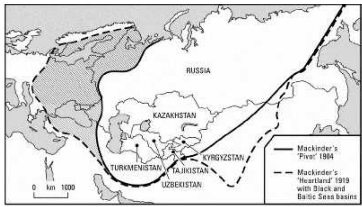 (PDF) Geopolitical Theories Heartland Rimland