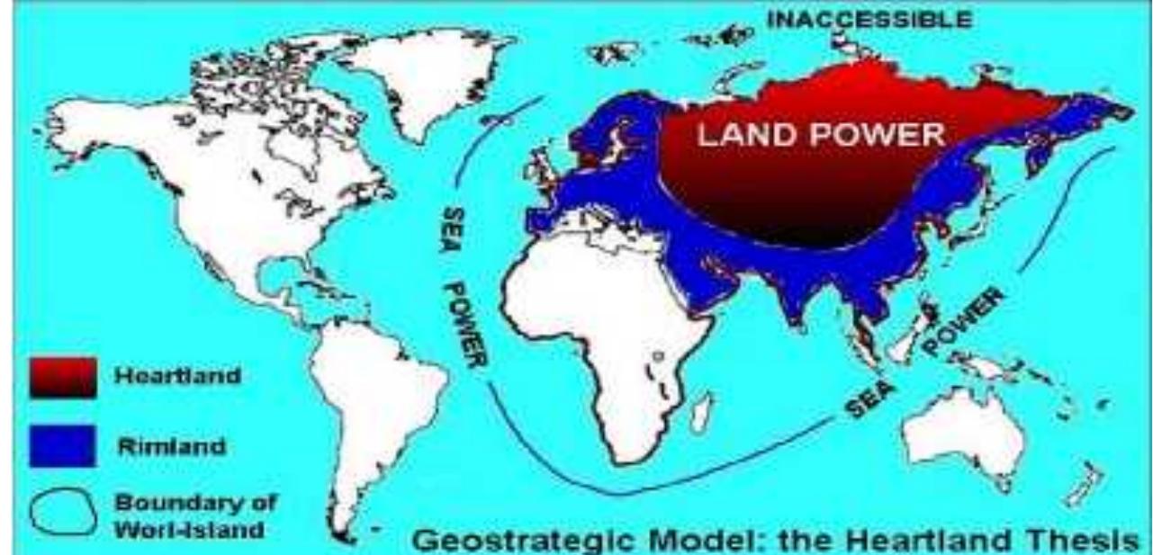 (PDF) Geopolitical Theories Heartland Rimland