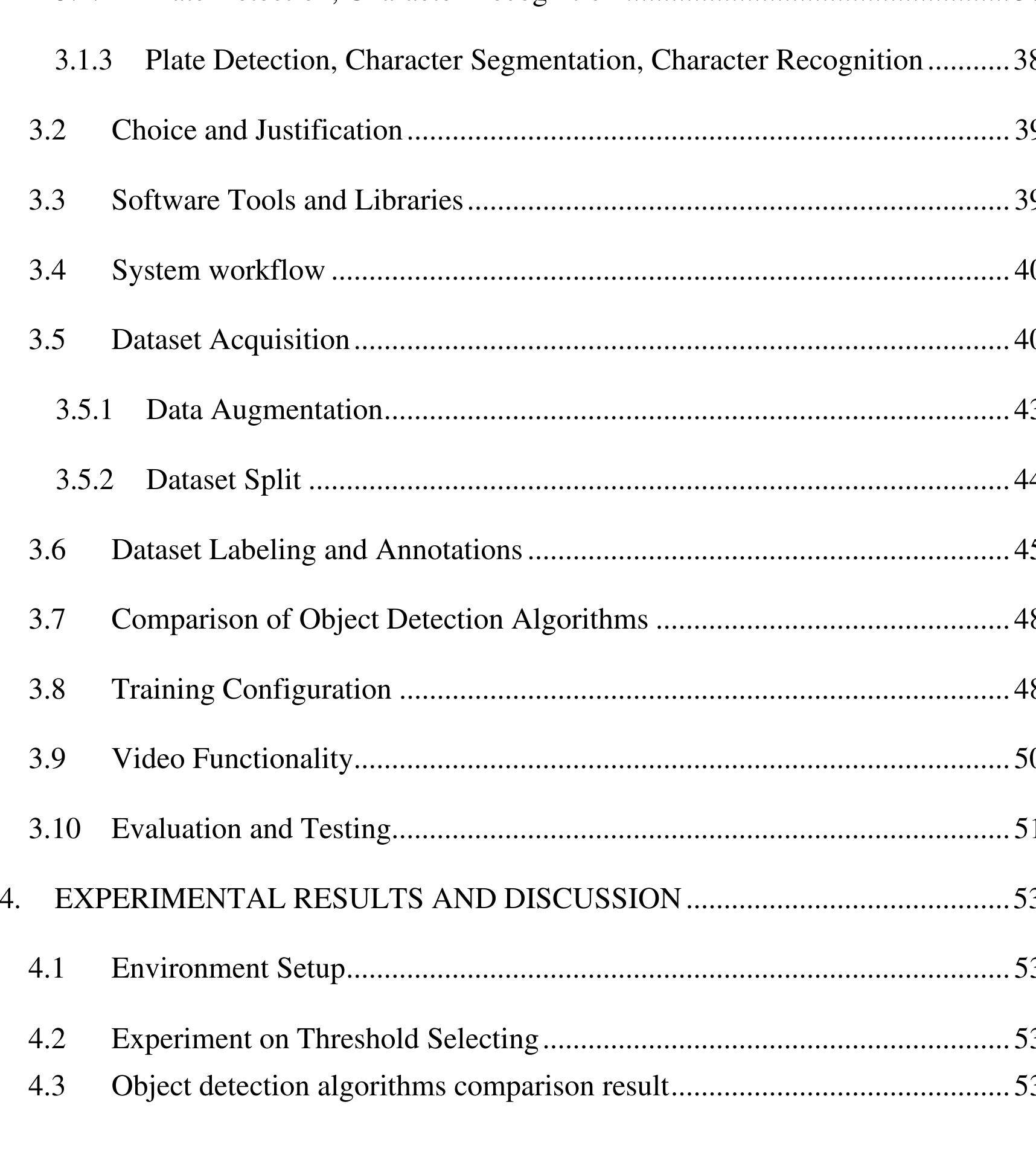Table 2 - Ethiopian Car License Plate Recognition Using Deep