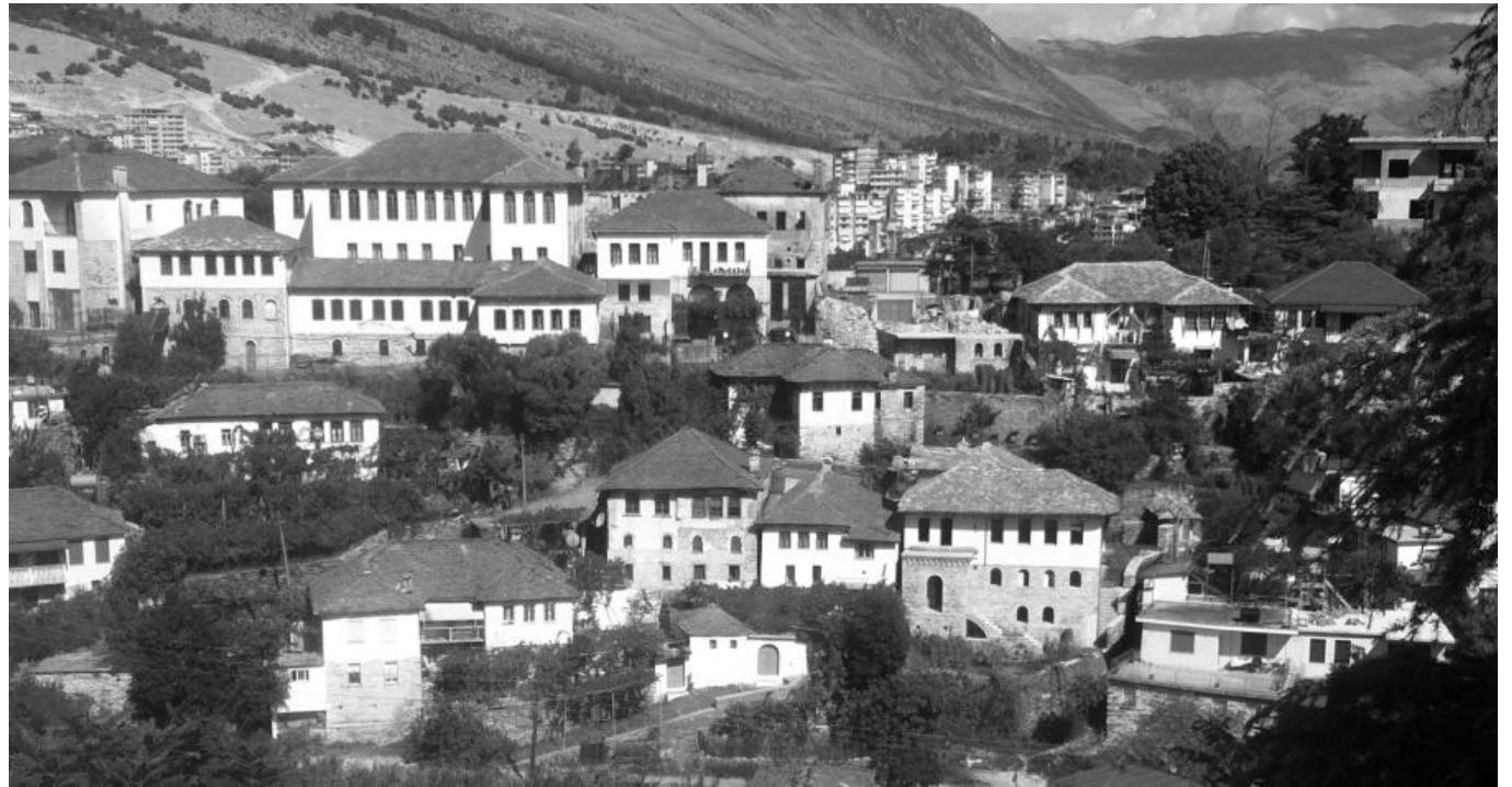 The old town of gjirokaster (also known as the ‘city of one
