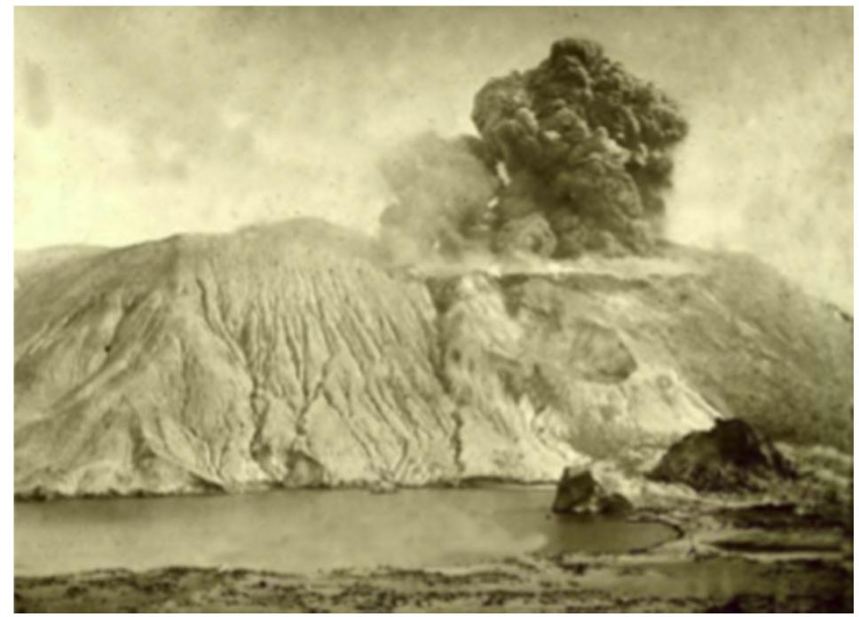 Figure 3 - Simulation and Visualization of Volcanic