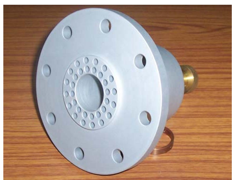 B8: photograph of coolant jacket figure b9: photograph of