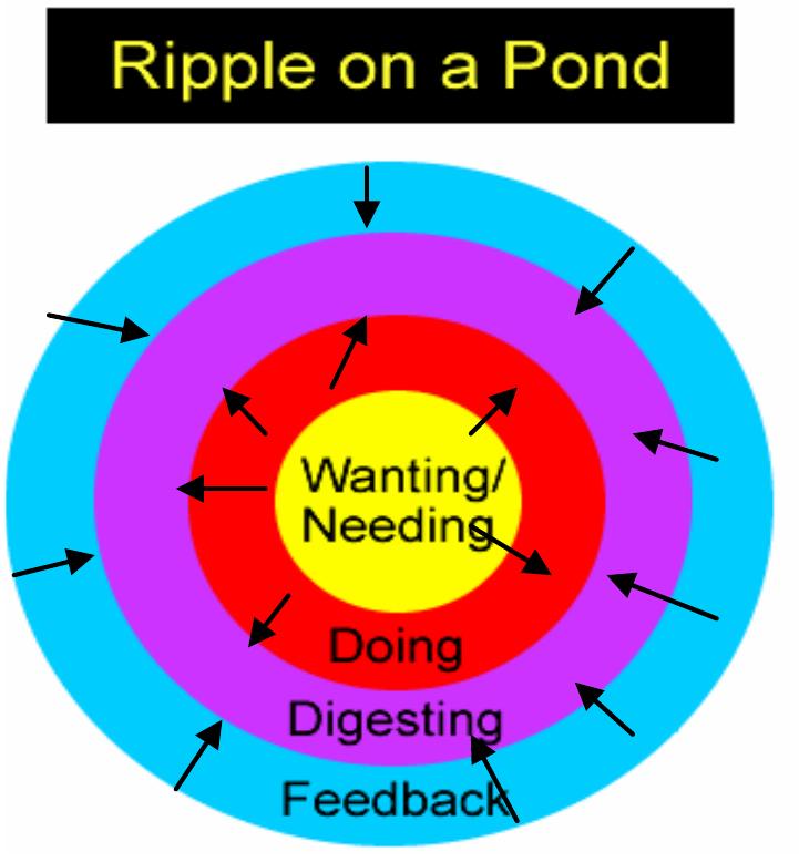 3: race’s ripples model of learning (source: ademe, 2010:76)