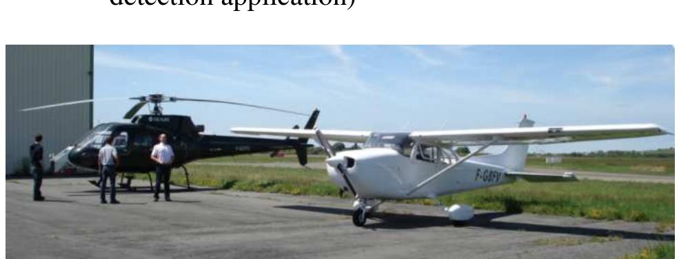Flight test campaign carrier platform and target
