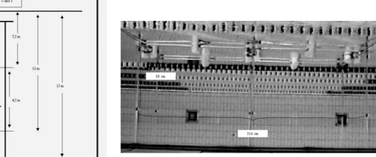 Calibration frame utilised. the size is big enough to
