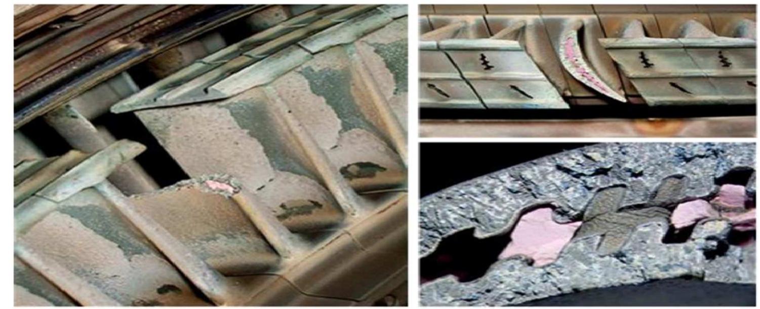 The failure of gas turbine blades due to creep (berkley