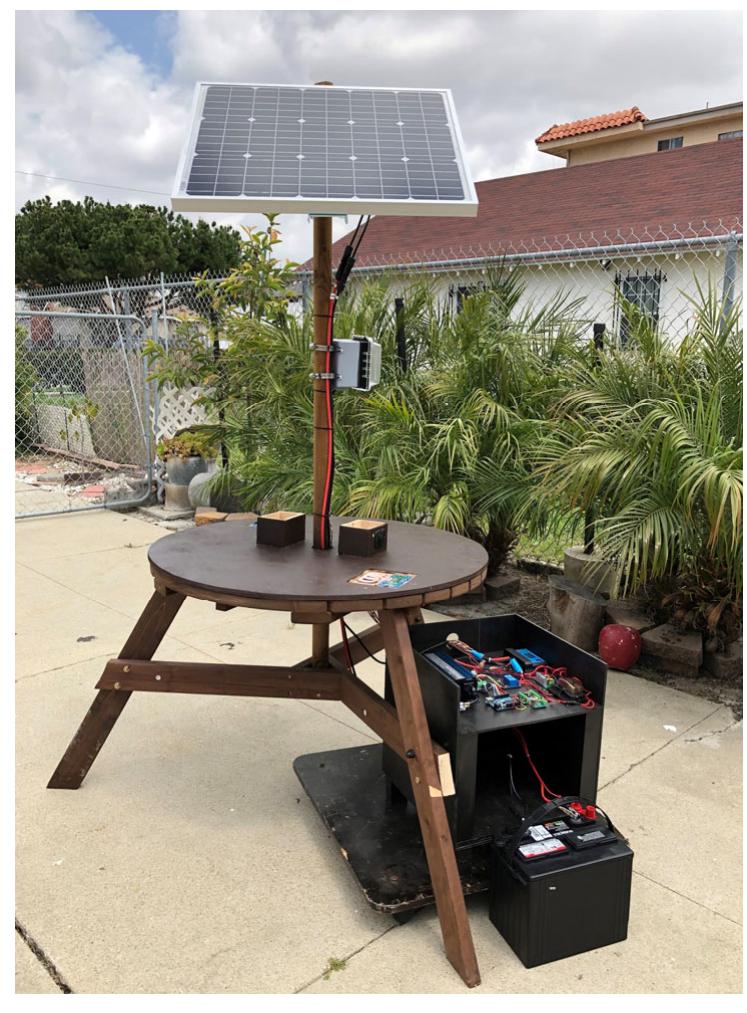 Charging station prototype a prototype of the charging