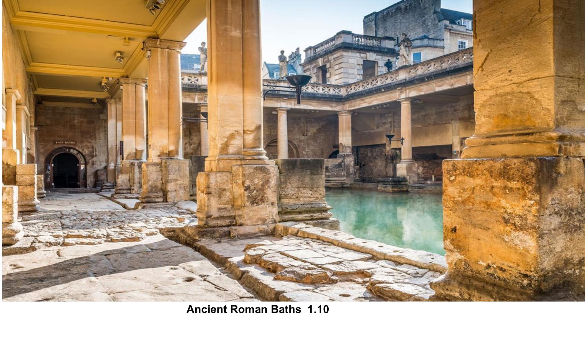 Figure 11 - ROMAN PERIOD BATH ARCHITECTURE TECHNIQUES