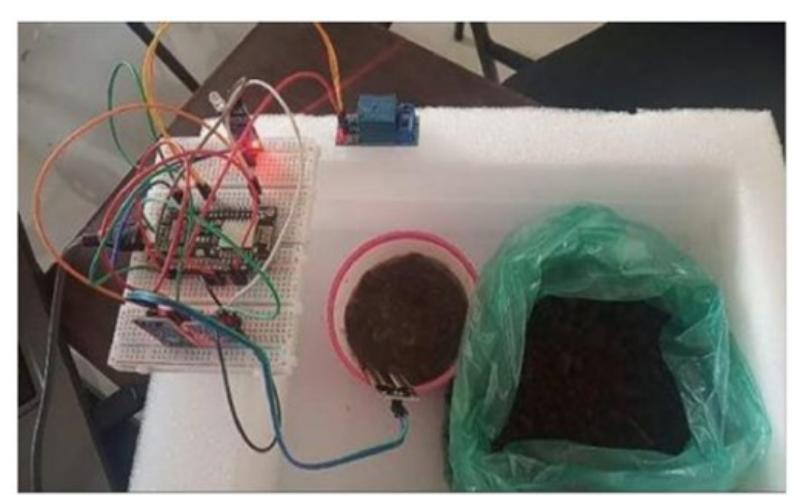 Figure 5 - A Prototype of Smart Agriculture System Using