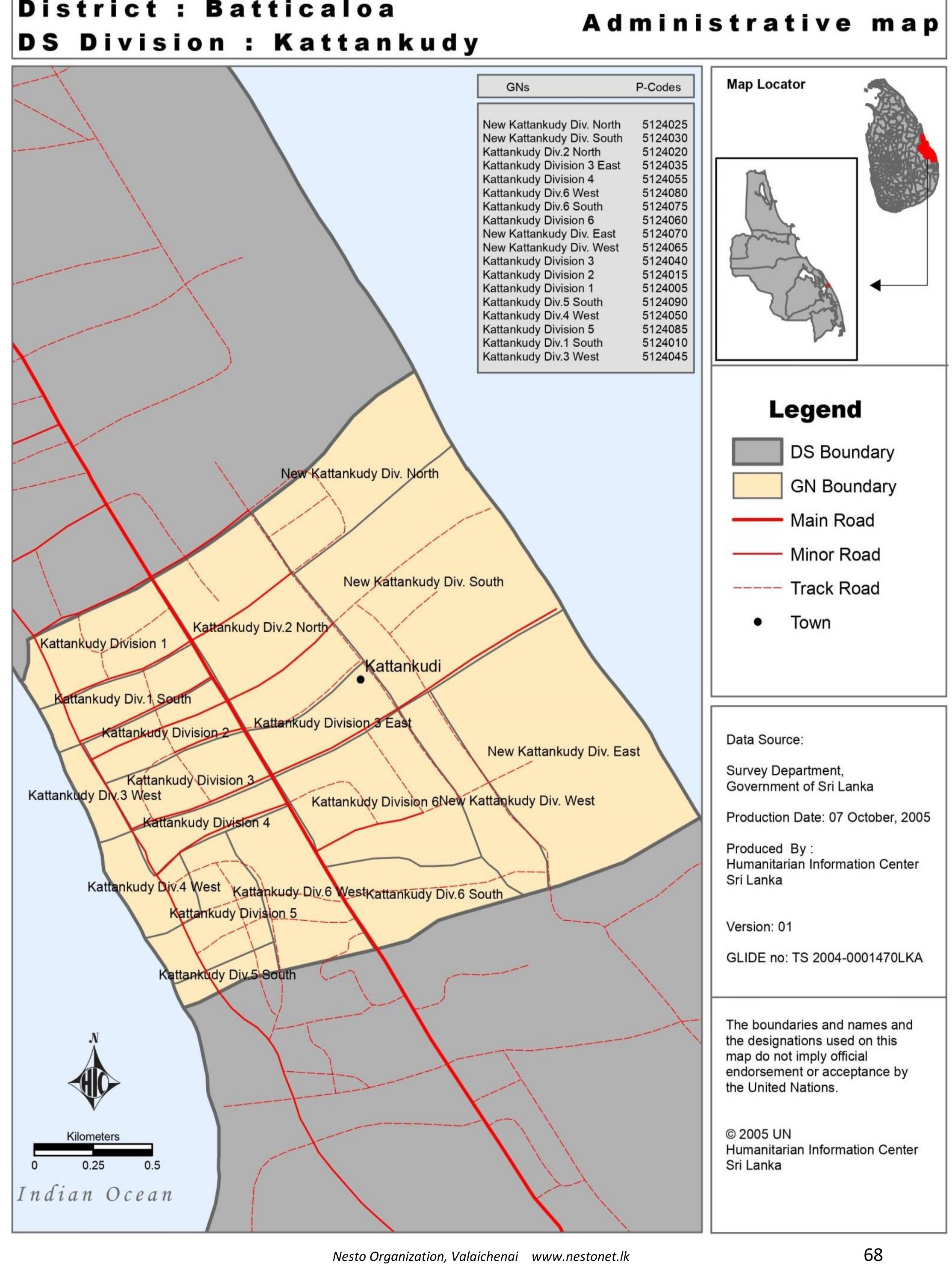 Figure 7 - PROPOSAL FOR DEMARCATION OF ADMINISTRATIVE