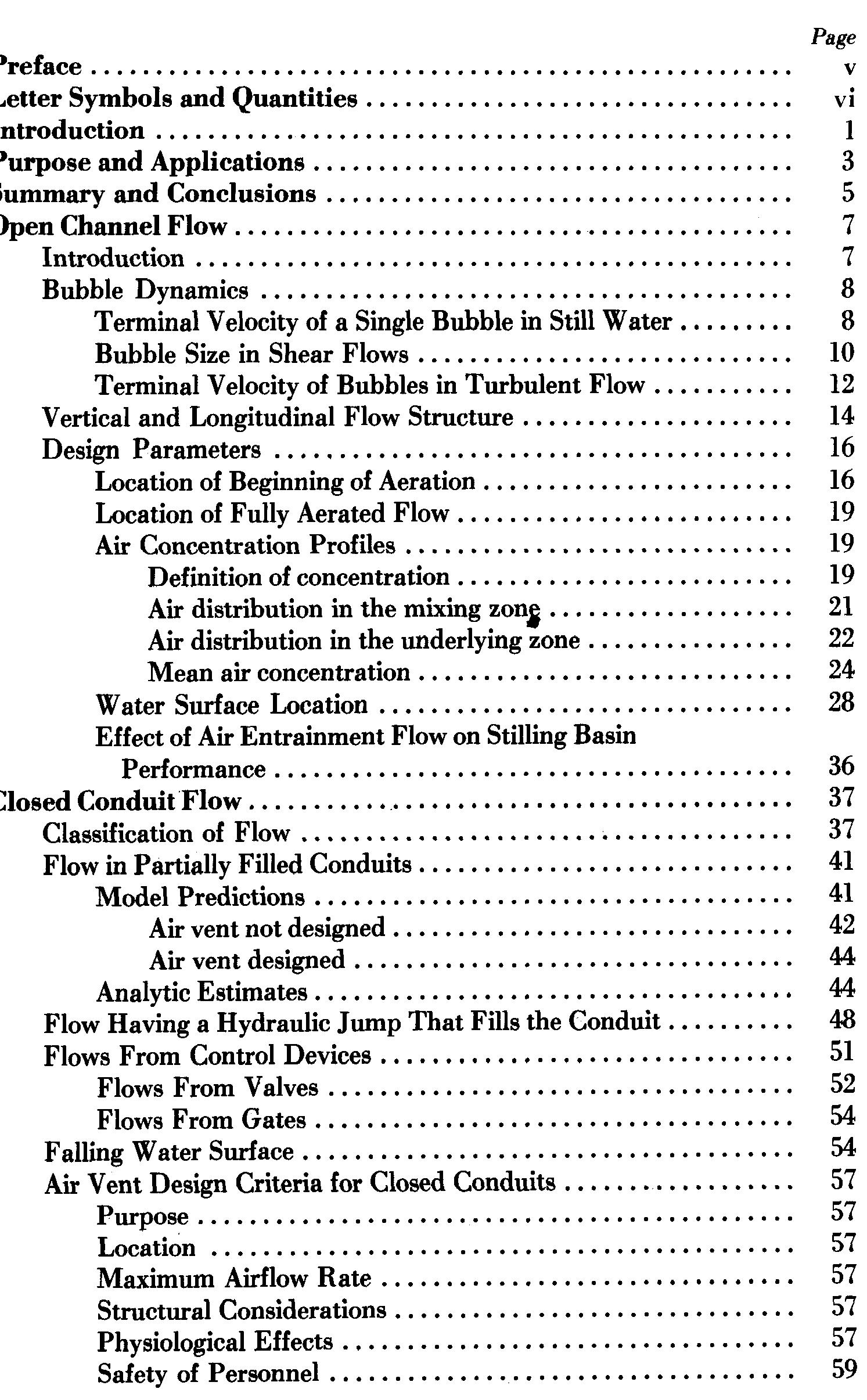 Figure 4 - Air-water flow in hydraulic structures