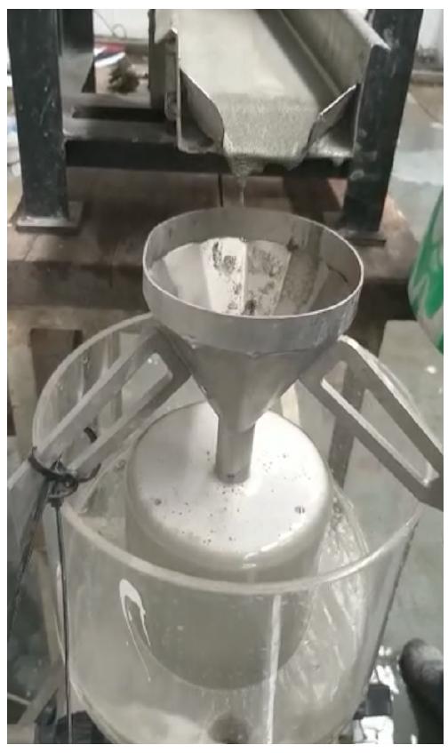 Picture of the hydrofloat separator used in this study. aga