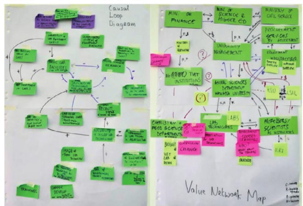 Figure 8 - Systems Thinking, Mapping and Change in Food and