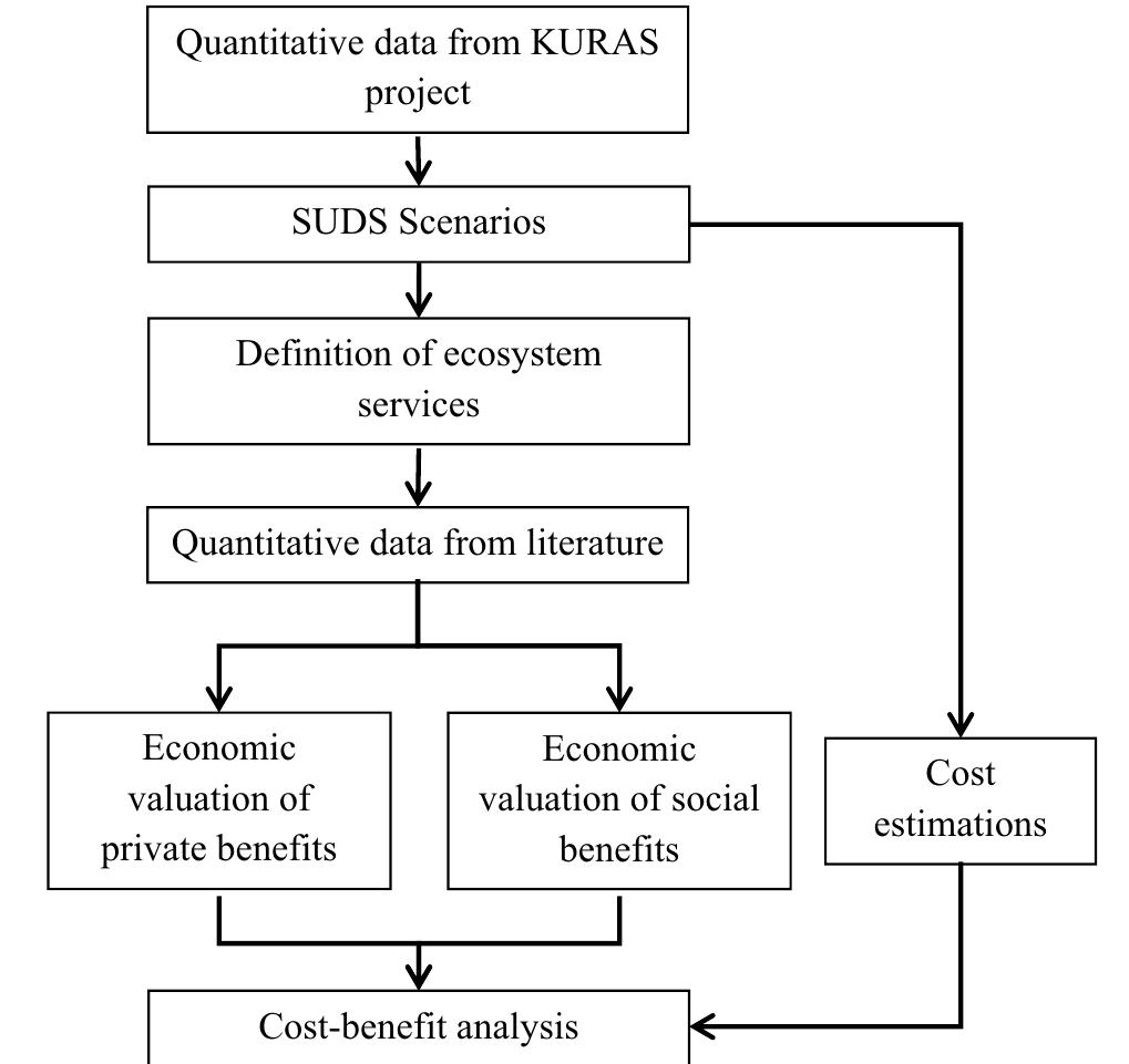 Conceptual framework of data collection for the cost-benefit