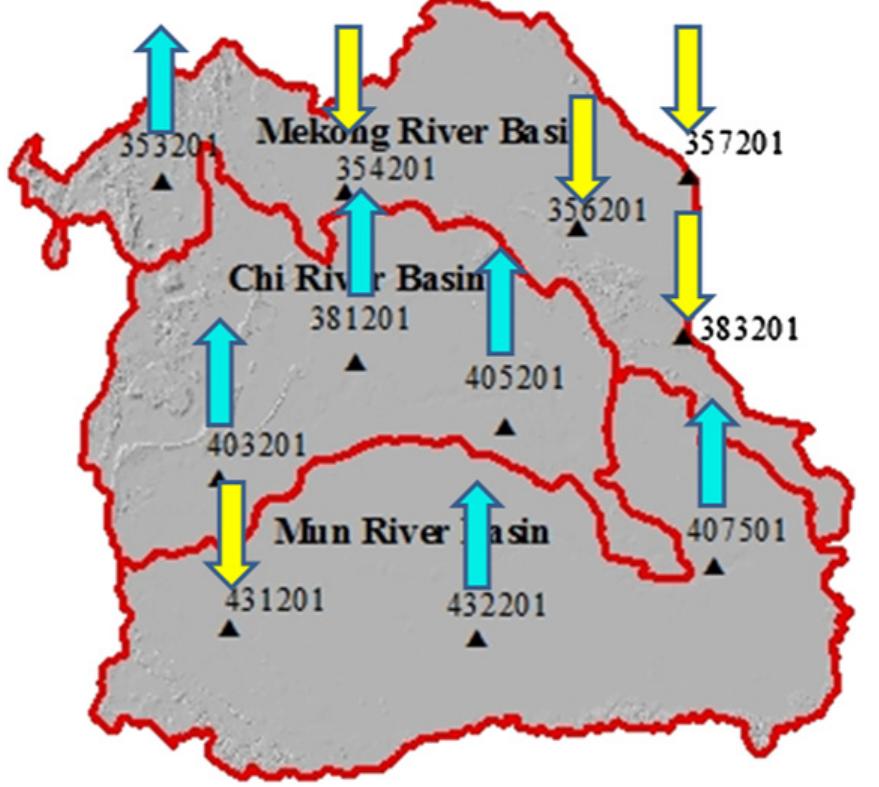 Trends of the annual maximum number of consecutive dry days