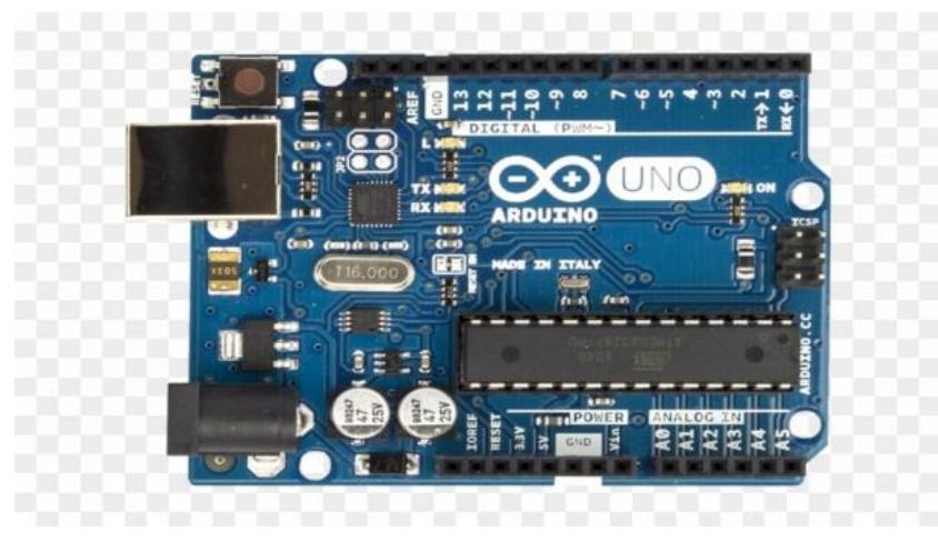 Arduino uno layout b. arduino uno r3: arduino uno is a