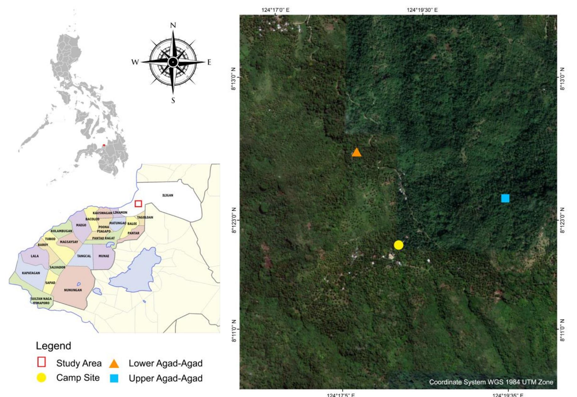 ‘igure 1. map of the philippines and mindanao showing the