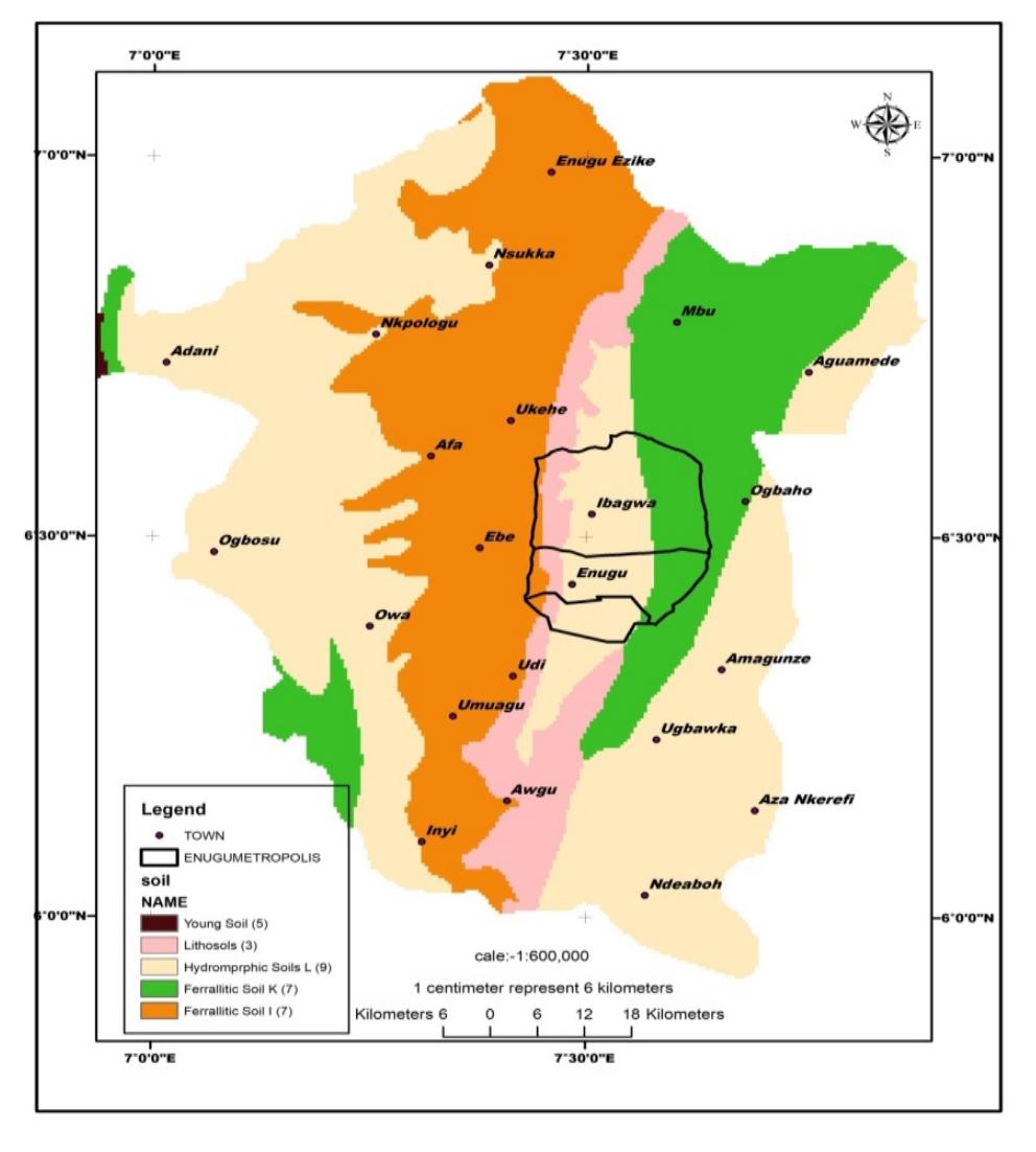 Soil parameter /thematic map joints, faults, and fractures.
