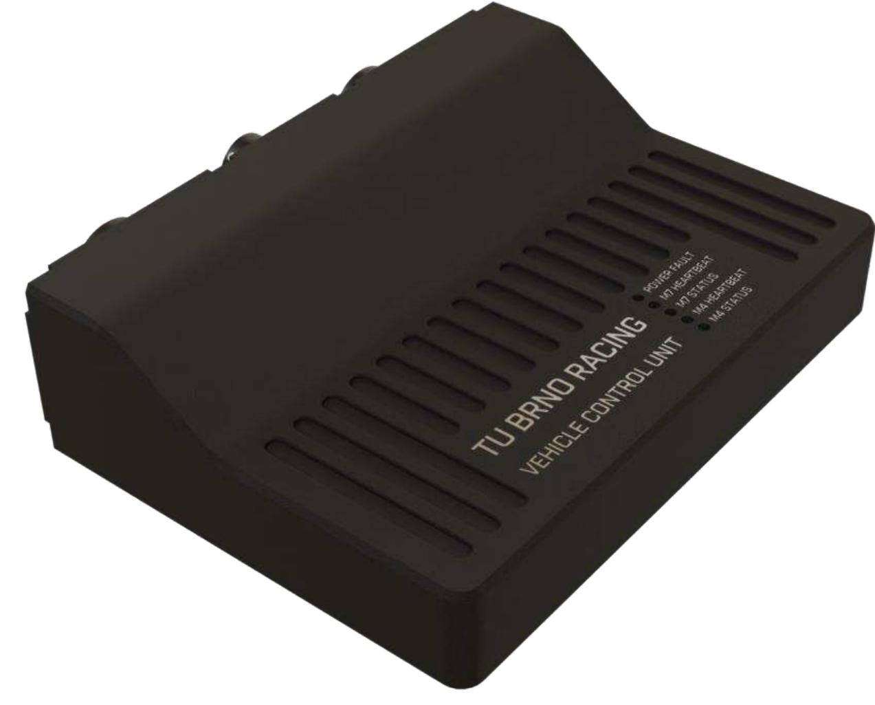 Vehicle control unit enclosure an enclosure has been