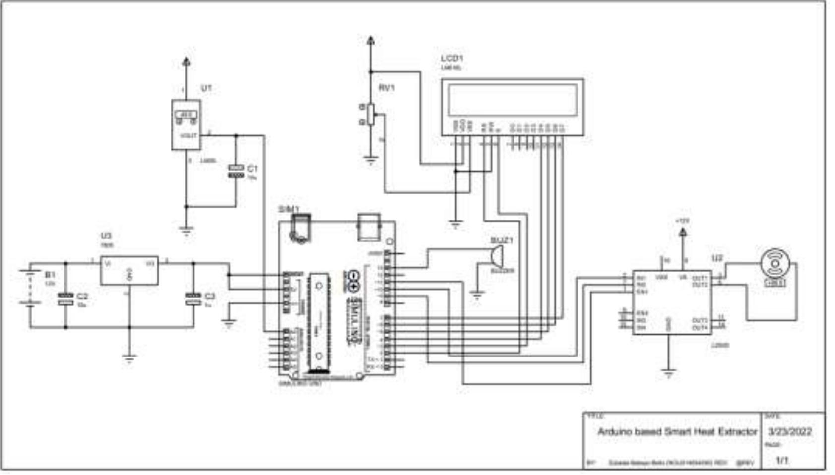 Arduino controlled smart industrial heat extractor figure 1