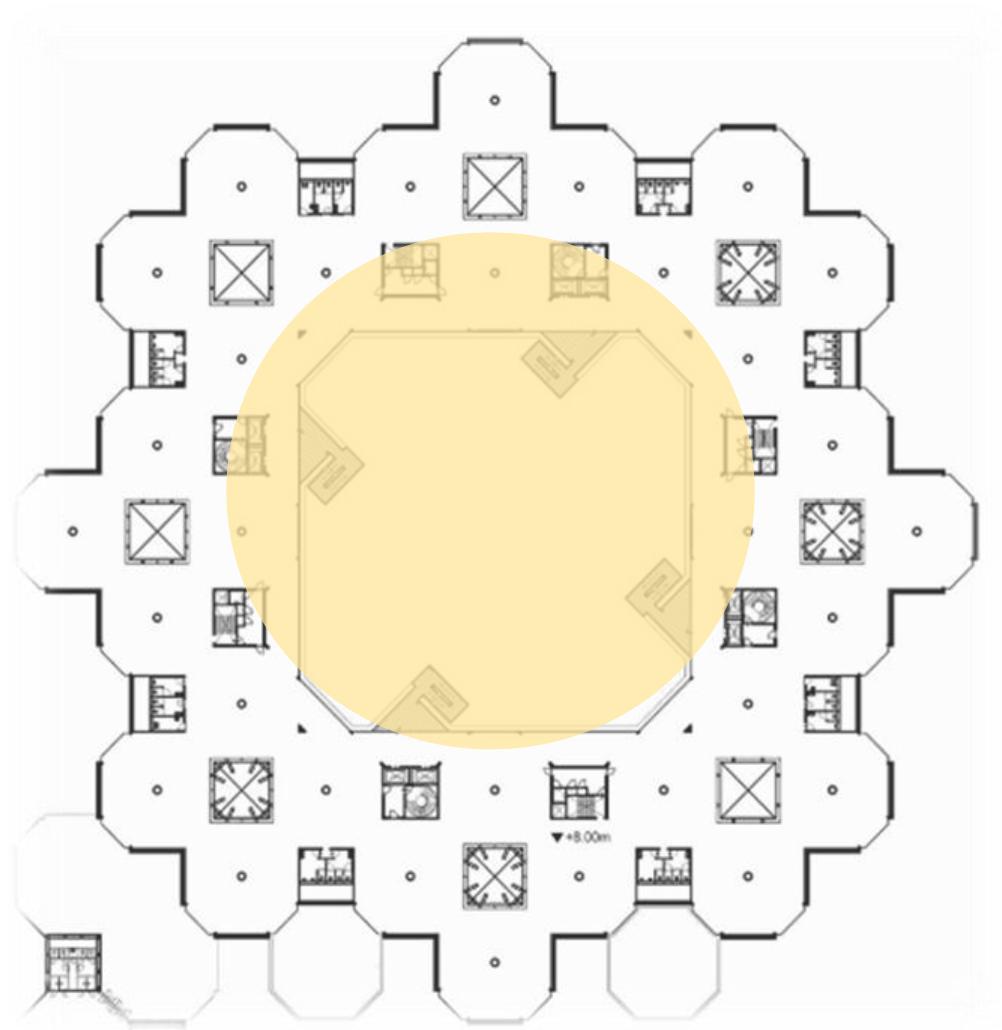 To blow up the everyday dawn into the occupied spaces, the