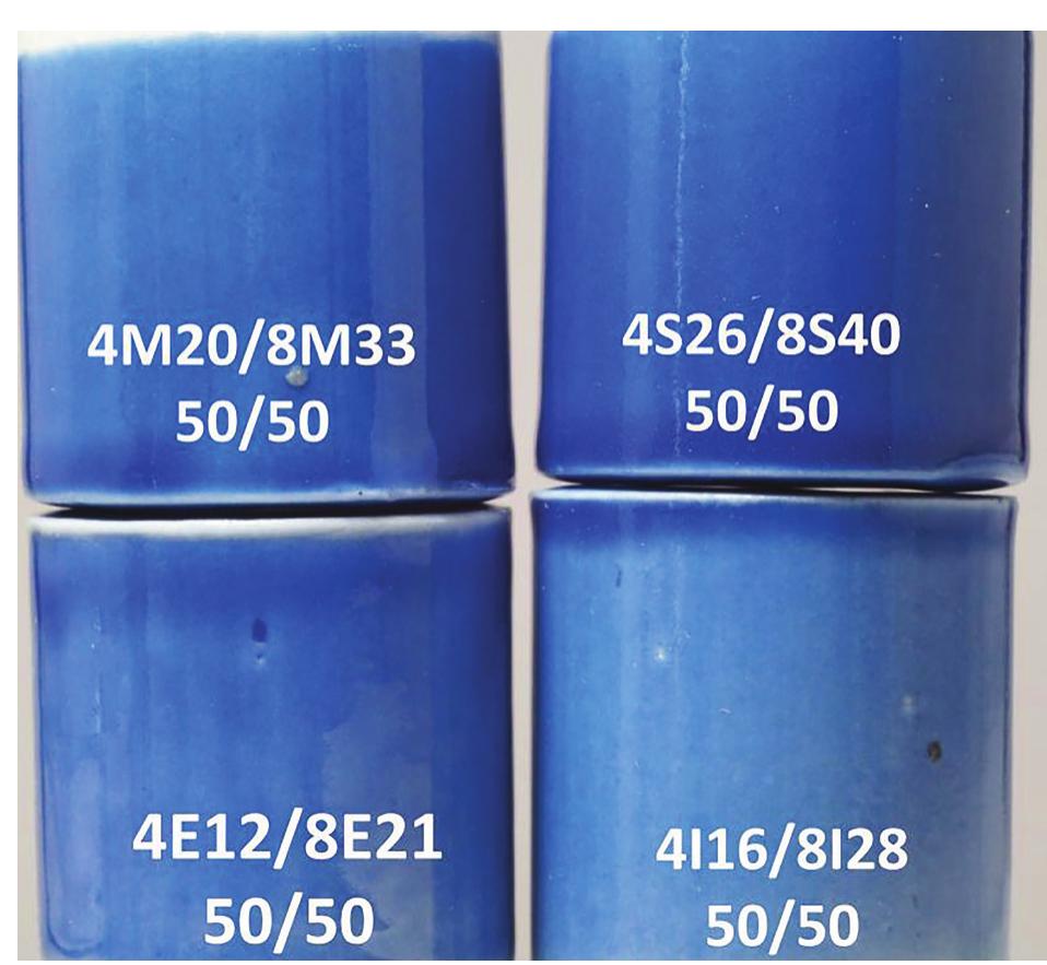 Figure 6 - UMF Phase Diagrams-Guidemaps for Ceramic Glaze