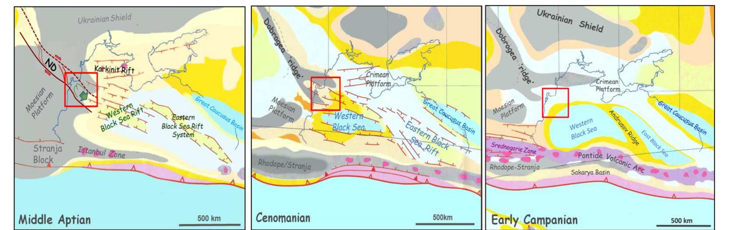 Mid—late cretaceous tectonostratigraphic evolution of the